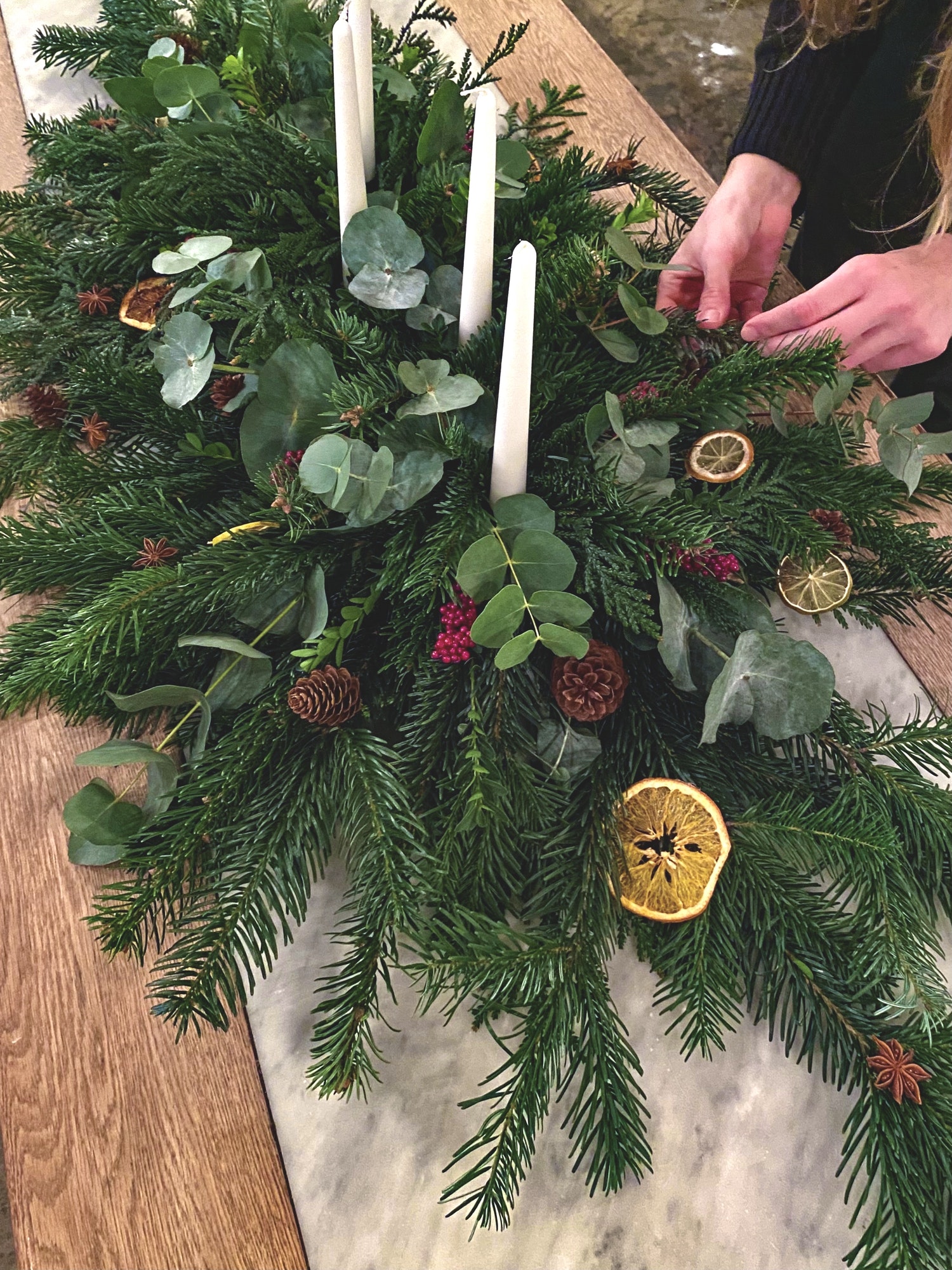 Centre de table traditionnel - La Vie en Roses